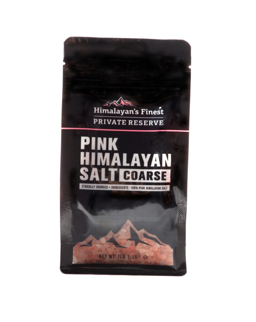 Salt Bag (1lb) – Coarse | Himalayan's Finest Pink Salt